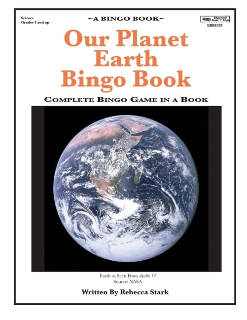 Our Planet Earth Bingo Book: Complete Bingo Game in a Book Paperback ...