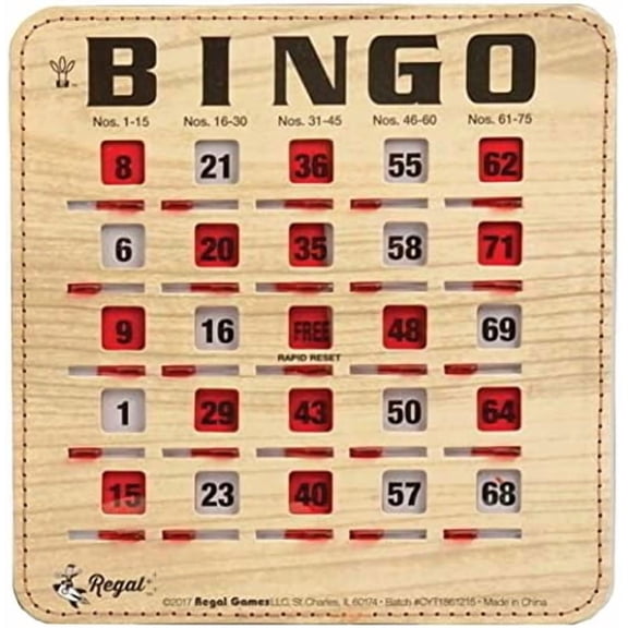 Large Bingo Seniors