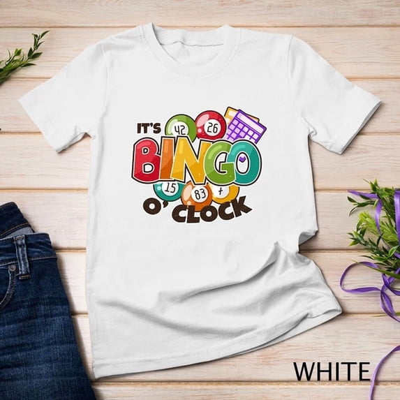 Bingo Caller Shirt It's Bingo O Clock Funny Bingo S It's Bingounisex S ...