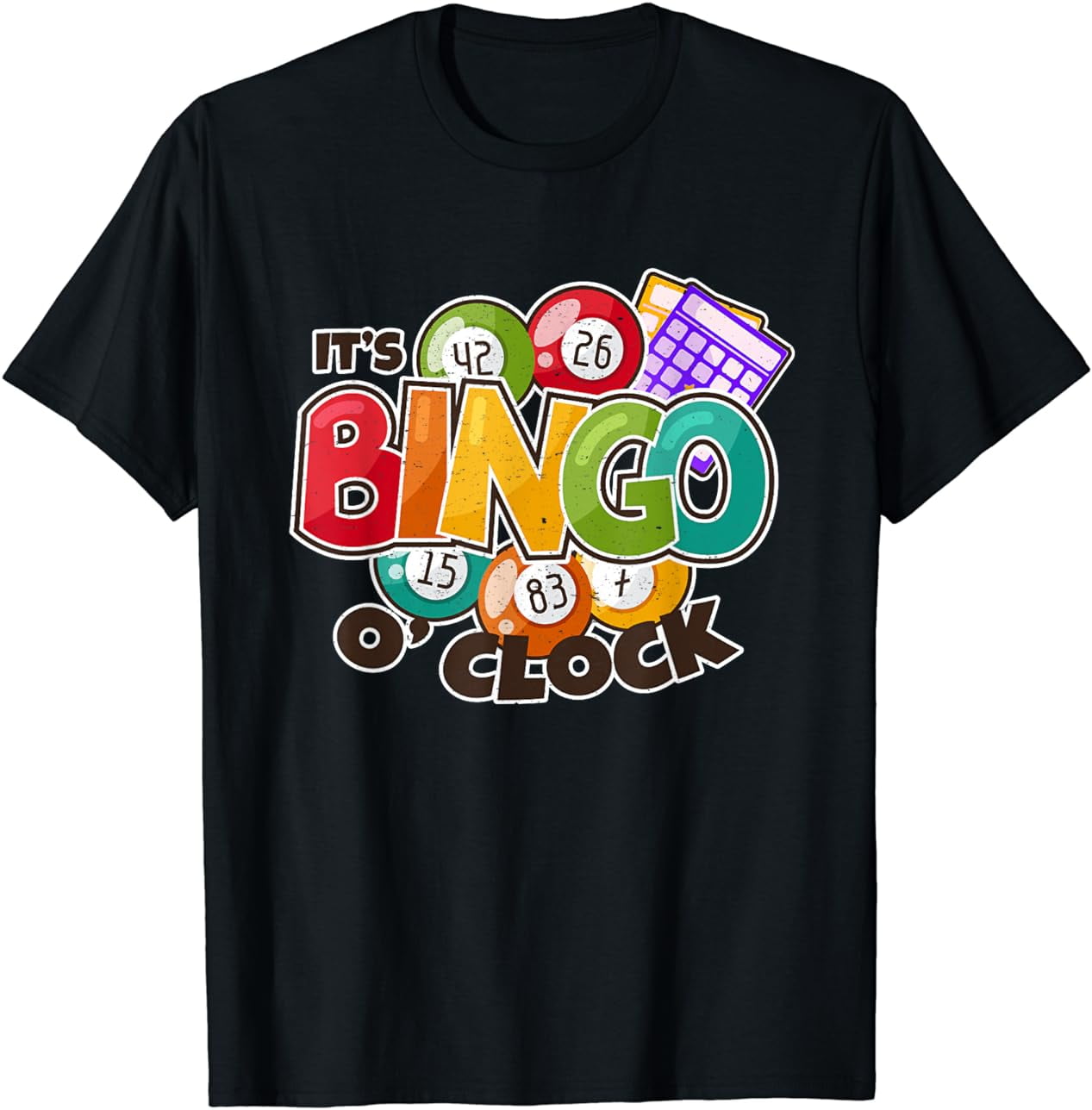 Bingo Caller Shirt | It's Bingo O Clock | Funny Bingo Shirts T-Shirt ...