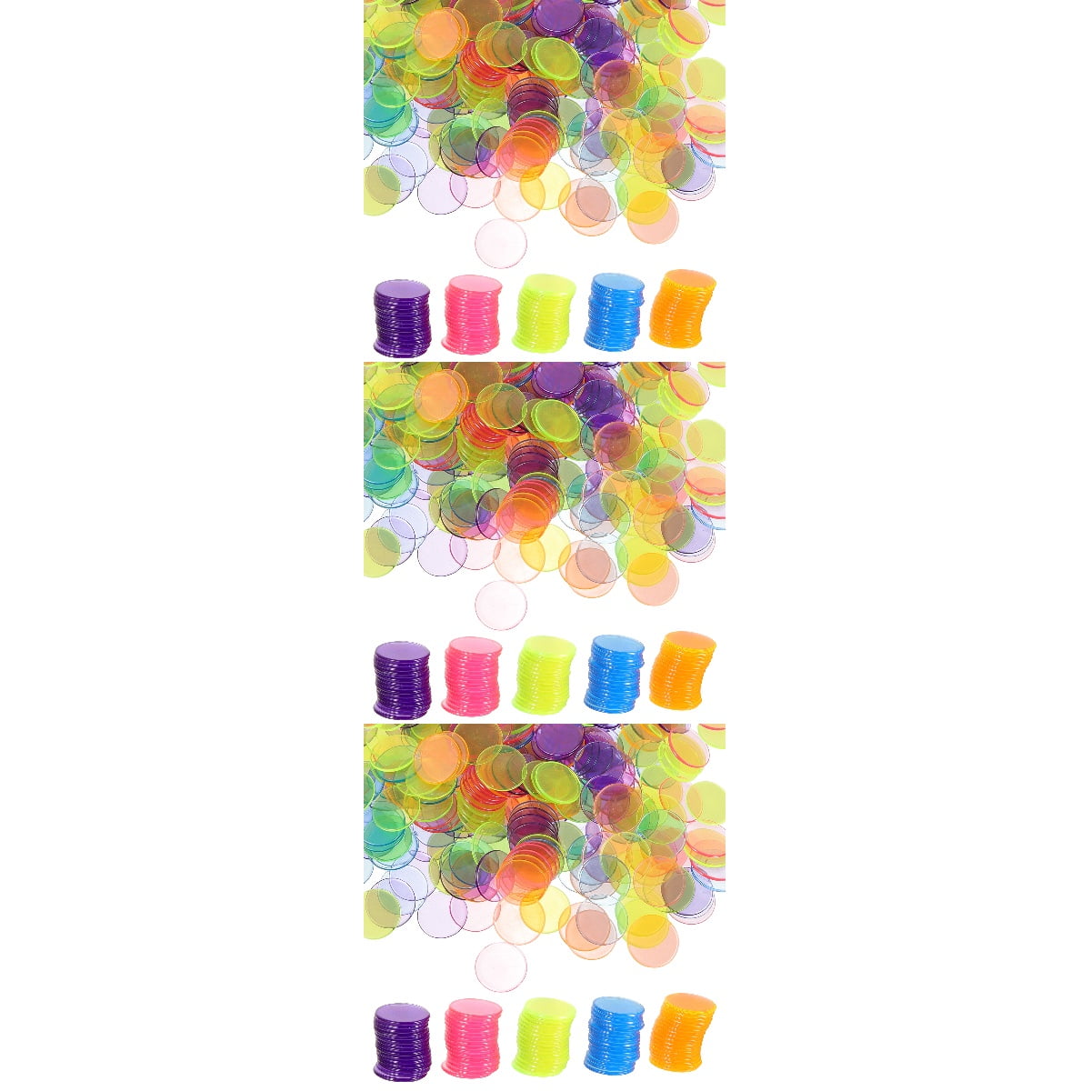 Bingo Chips Party Game Props 900 Pcs Mahjong Accessories Blank Poker ...