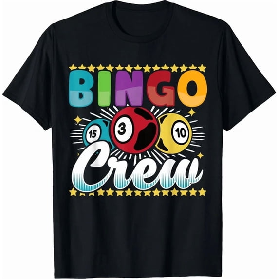 Bingo Crew Game Night Player Design T-shirt - Walmart.com
