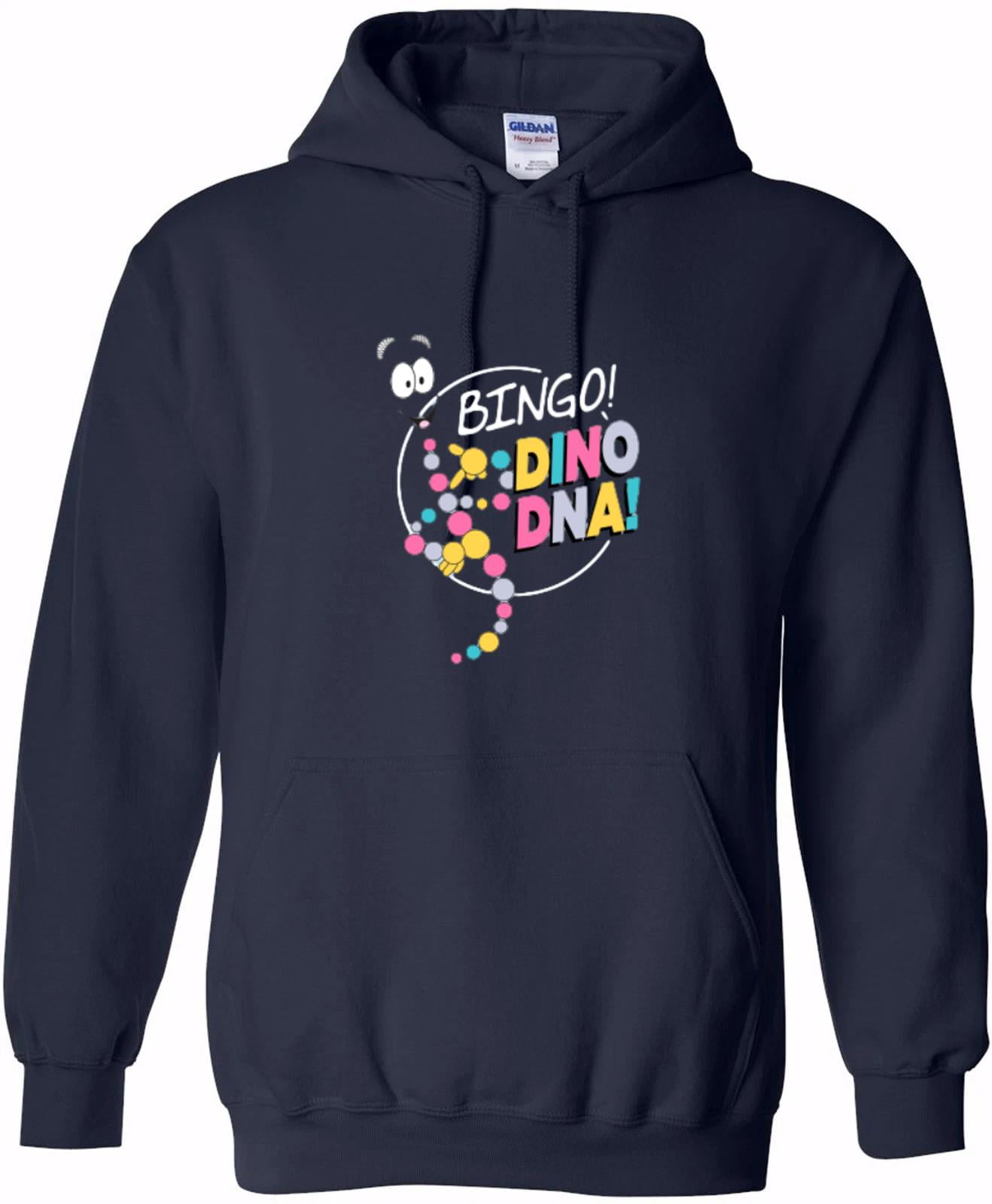 Bingo Dino DNA Funny Jurassic Park Parody Dinosaur Game Graphic Hoodie, up to size 5XL - Walmart.com