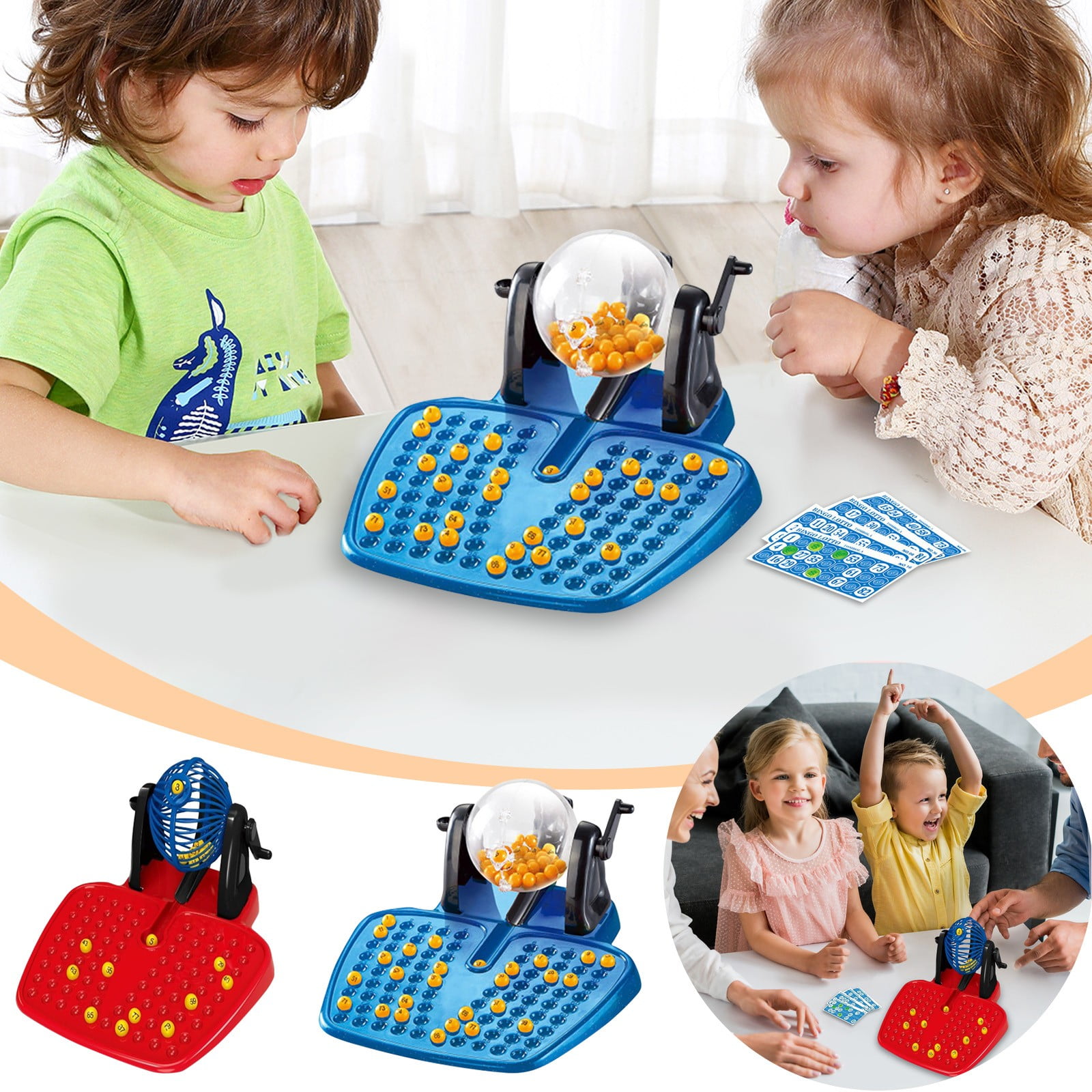 Bingo Game Set Complete Game Set, Traditional Lottery Bingo Game Toy ...