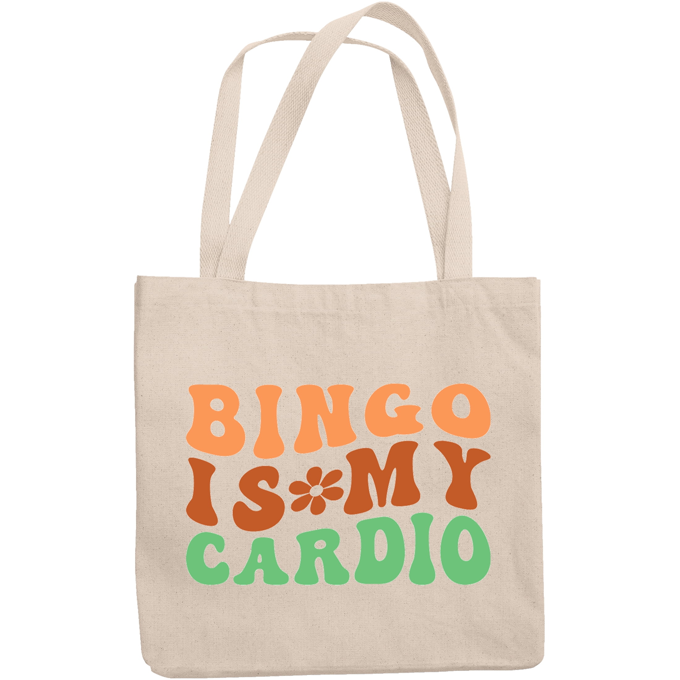 Bingo Is My Cardio, Funny Work Out Humor Quote, Groovy Retro Wavy Text ...