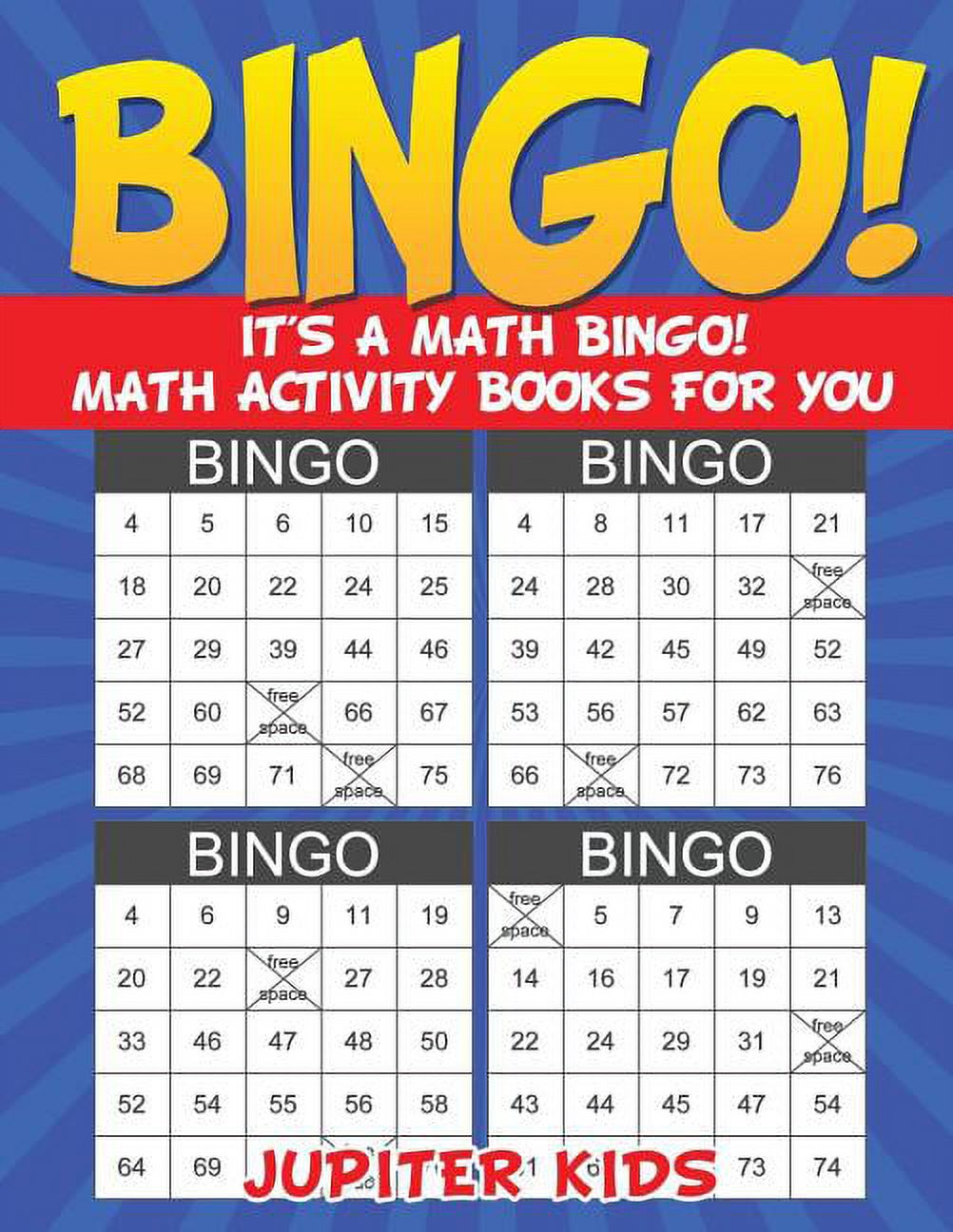 Bingo! It's a Math Bingo! Math Activity Books for You (Paperback ...