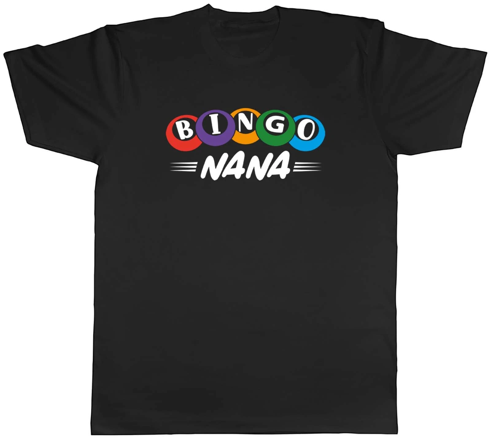 Bingo Nana Number Card Jackpot Funny Grandmother Appreciation Design ...