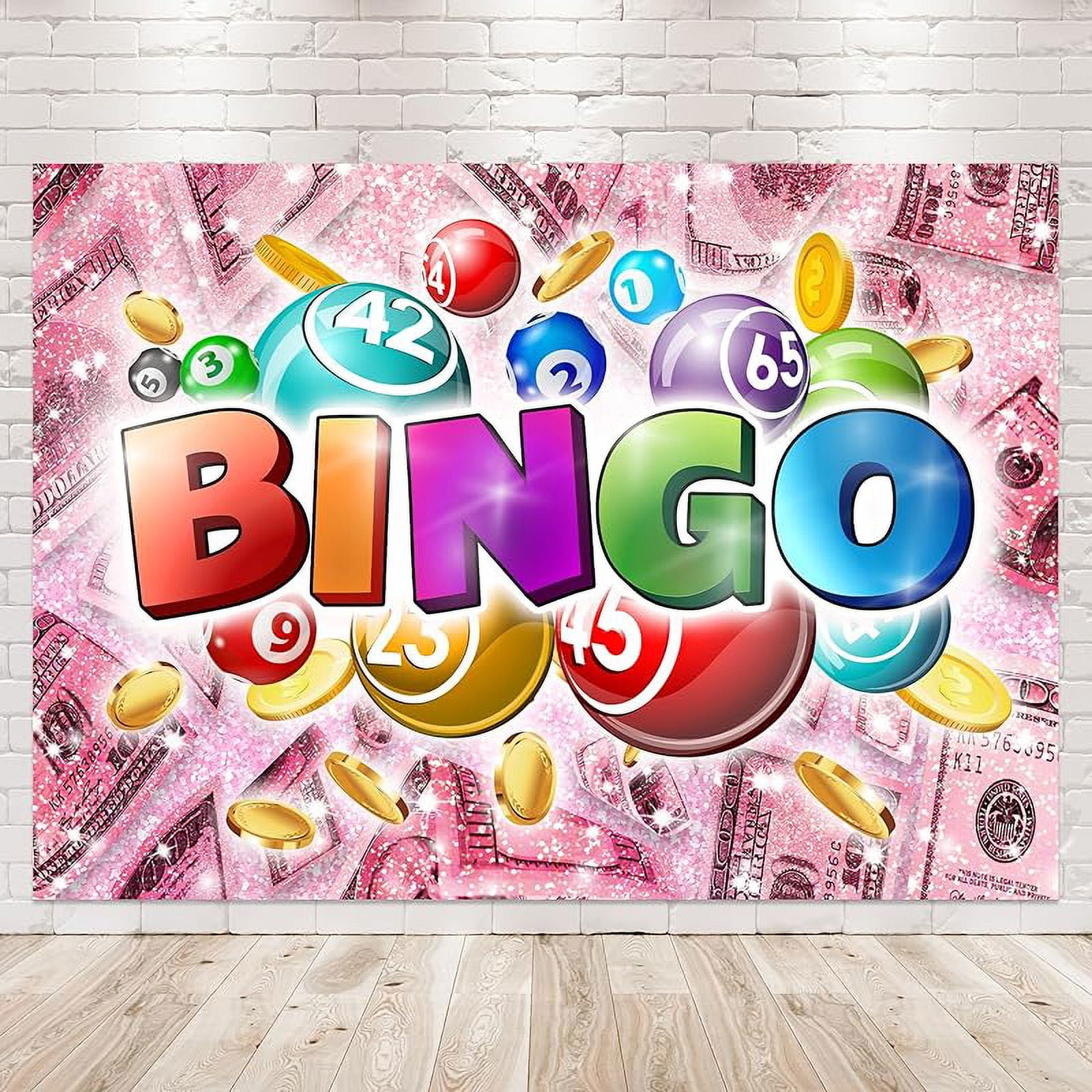 Bingo Night Backdrop Photography Snooker Game Time Colorful Billiard ...