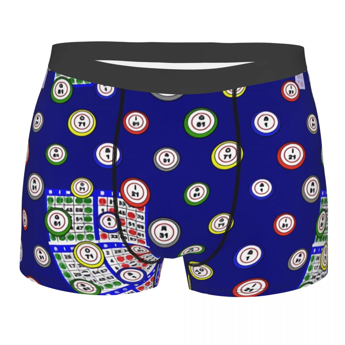 Bingo Paper Game Boxer Shorts Men 3D Printed Male Stretch Underwear ...