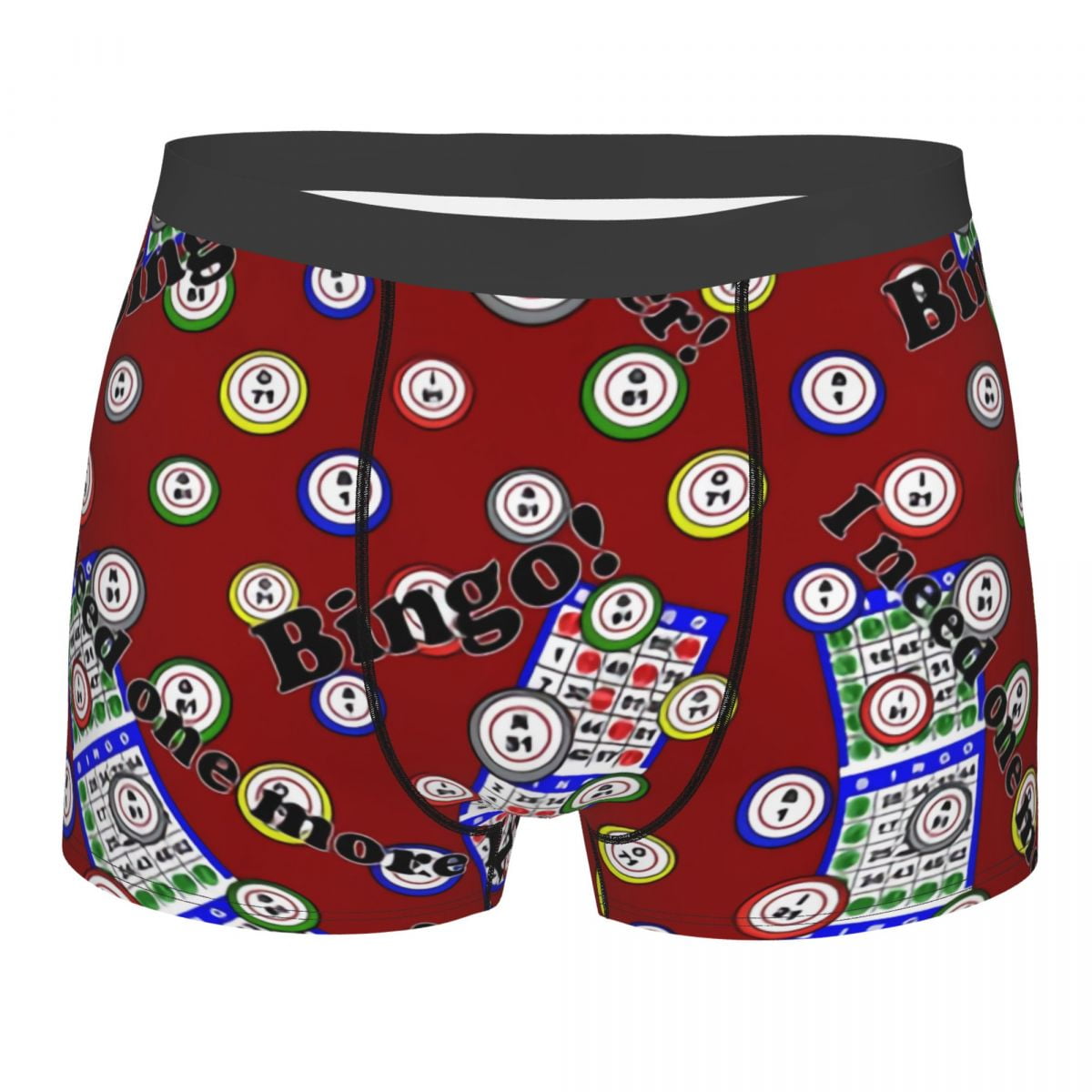 Bingo Paper Game Boxer Shorts Men 3D Printed Male Stretch Underwear ...