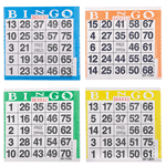 Bingo Paper Game Cards - 1 card - 4 sheets - 100 books per pack ...