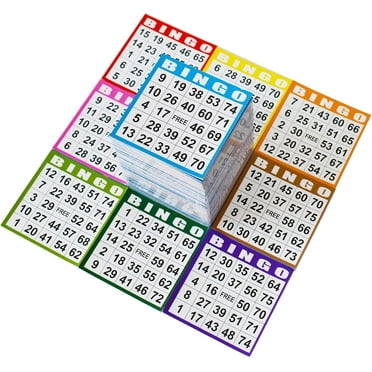 Party Bingo Cards 100 Card Set - Walmart.com