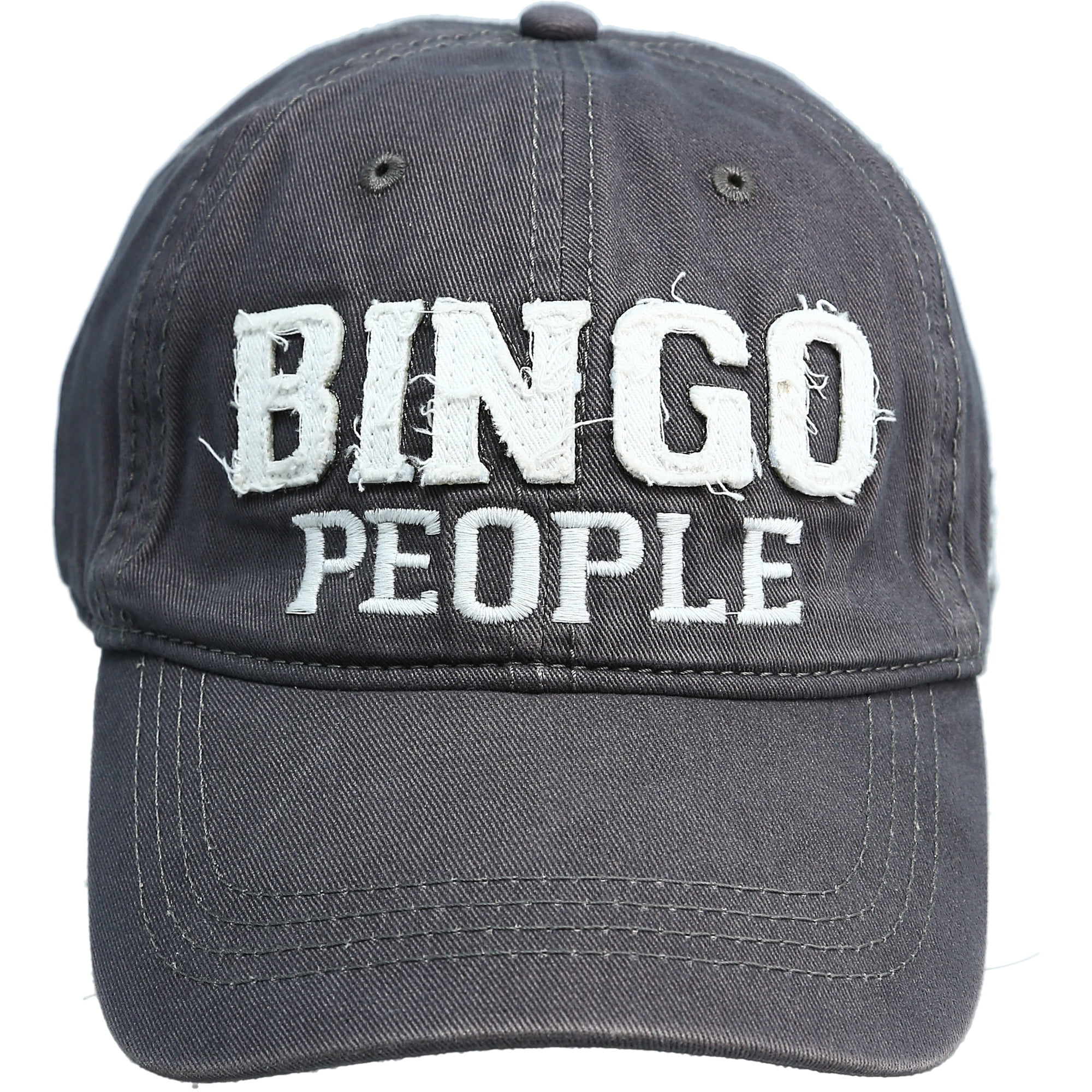 Pavilion Gift Company - Bingo People - Dark Gray Adjustable Hat ...