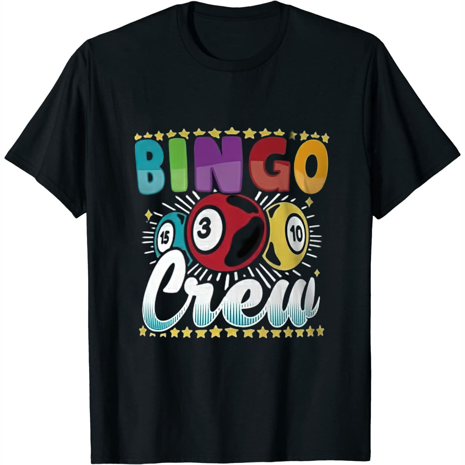 Bingo Player Gambling - Bingo Crew Womens T-Shirt Black S - Walmart.com