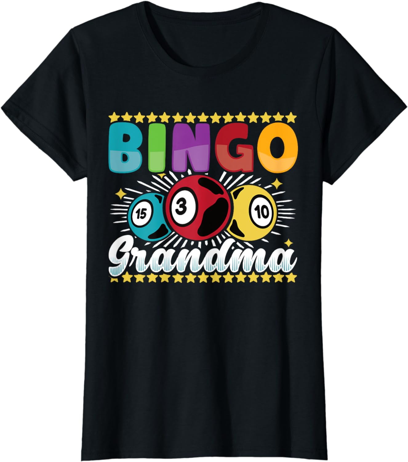 Bingo Player Gambling - Bingo Grandma T-Shirt - Walmart.com