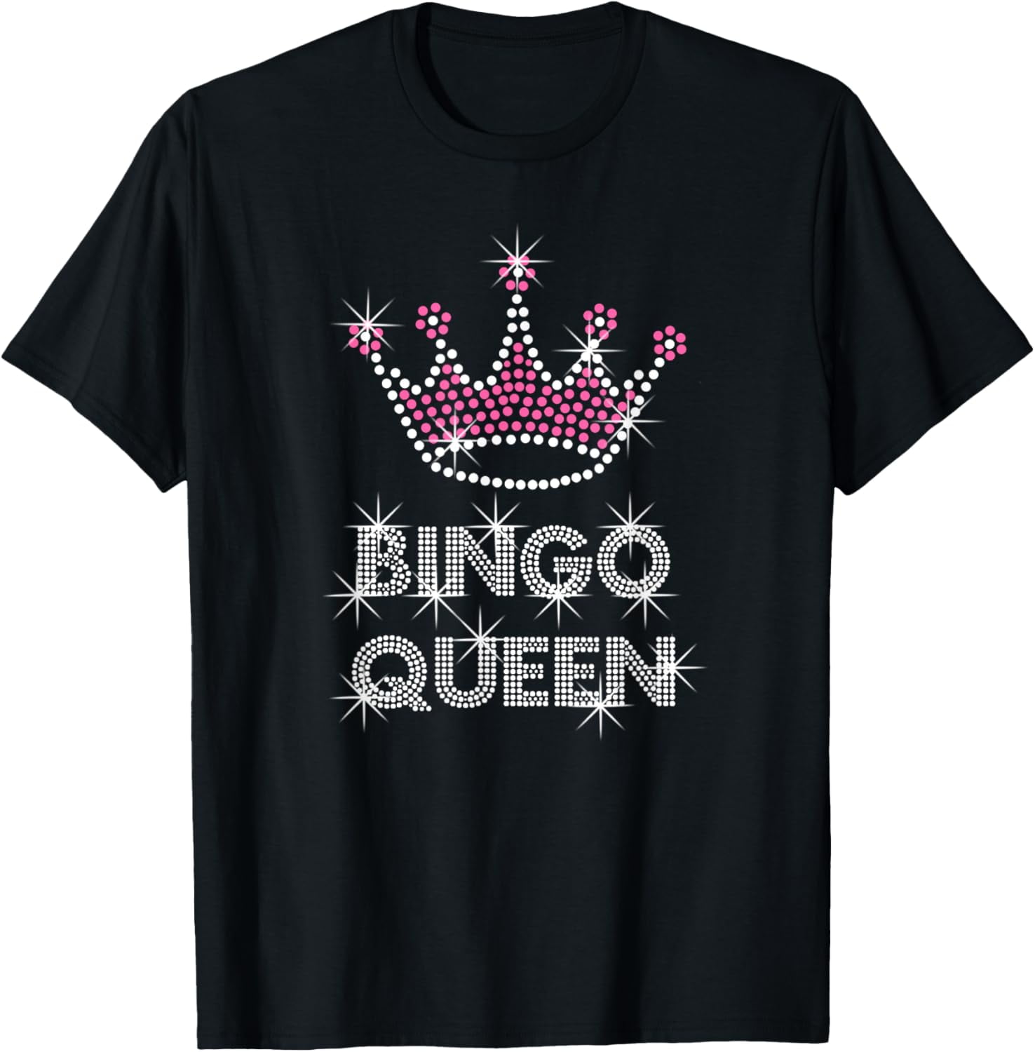 Bingo T-shirts bingo queen shirt top T-Shirt - Walmart.com