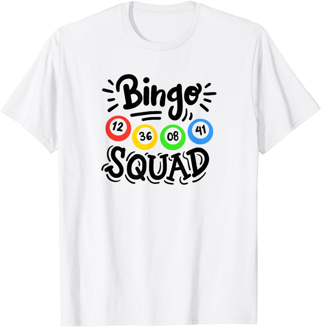 Bingo Tee, Bingo Squad, Bingo Group, Bingo Caller T-Shirt - Walmart.com