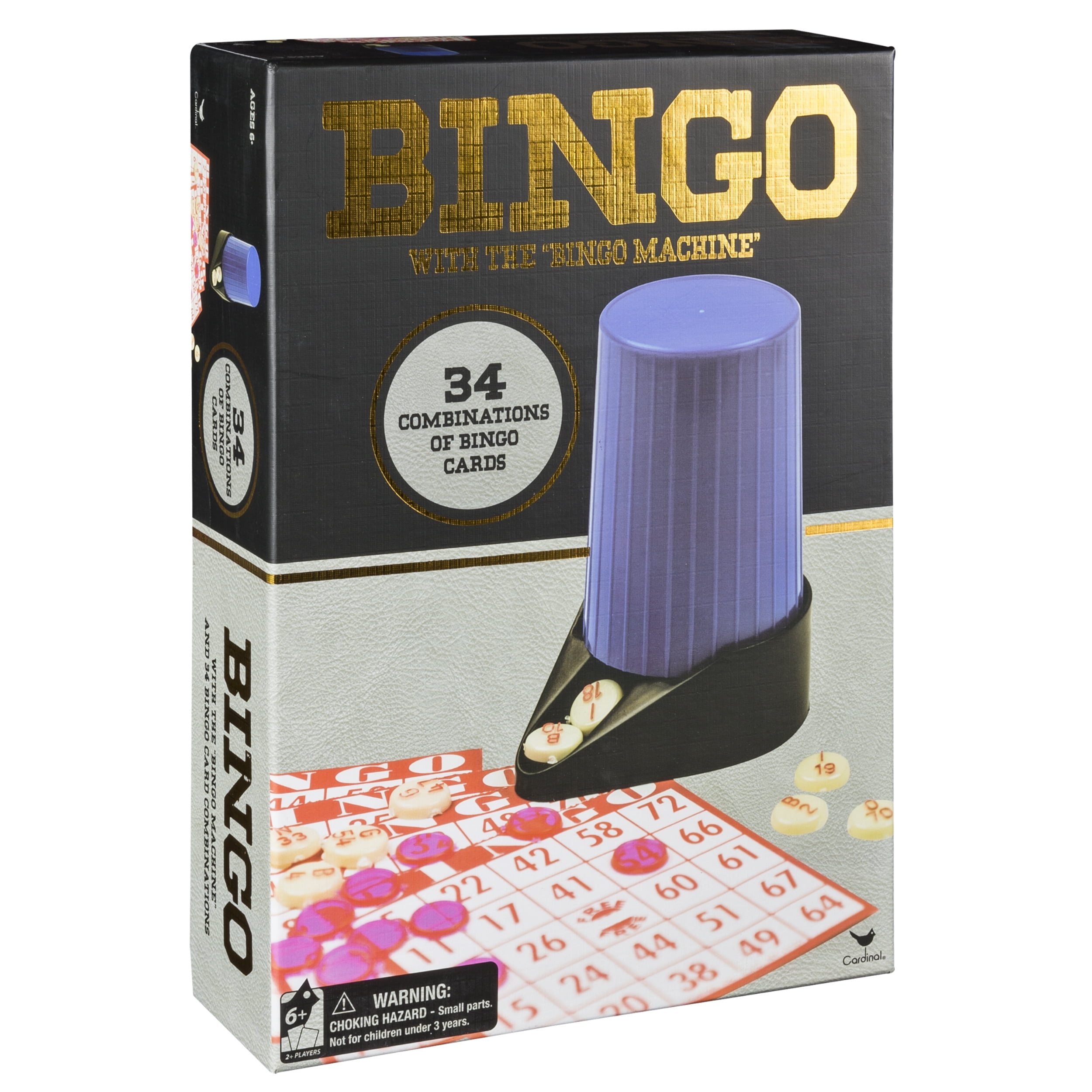 Bingo, with the "Bingo Machine" and 34 Bingo Card Combinations ...