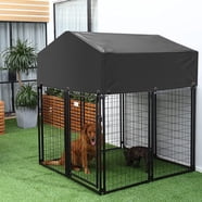 Stephens Pipe & Steel DKA11010 10 x 10 x 6 ft. Dog Kennel System ...