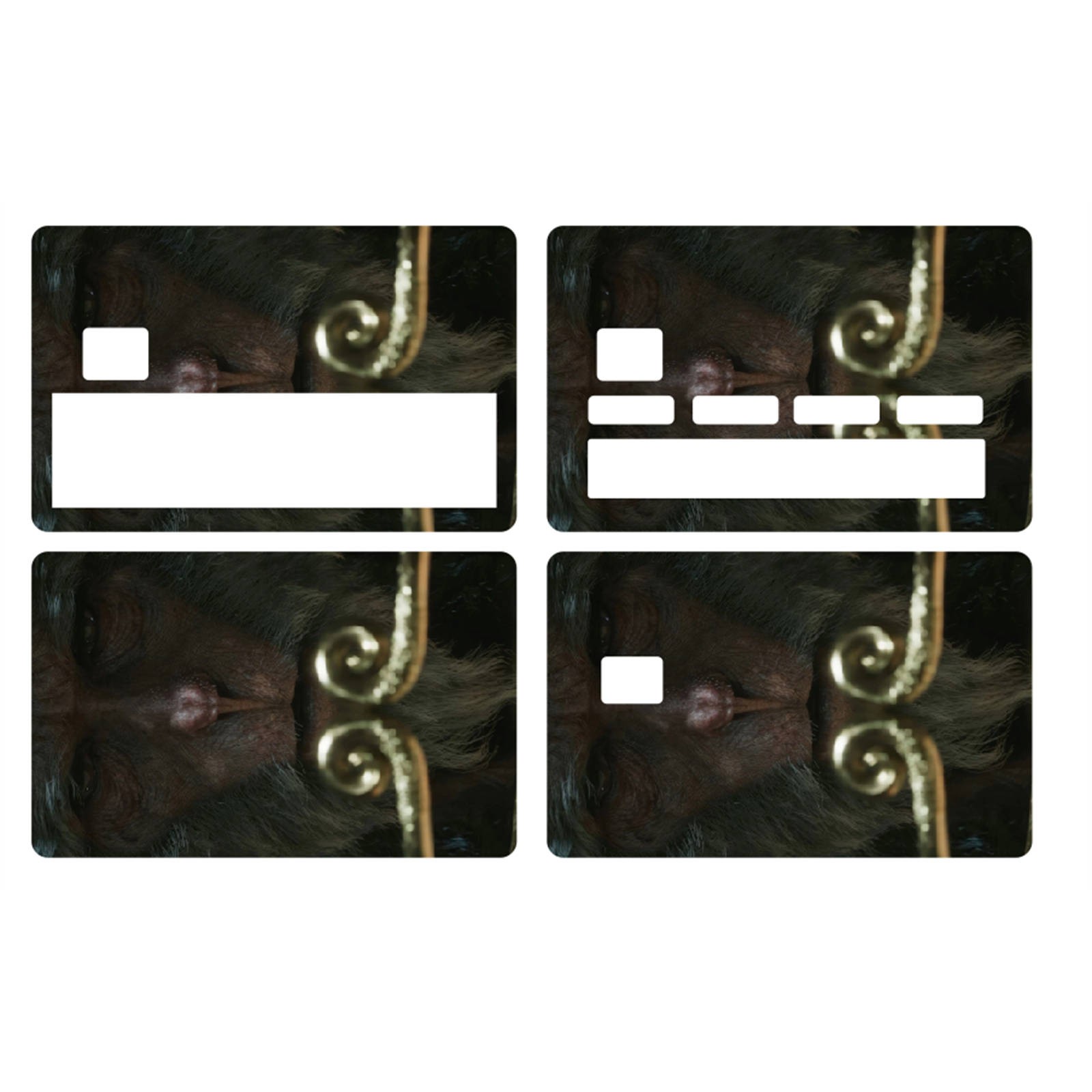 Bingweia Card Stickers Anime For Credit Debit Key Card 4 PSC Covering ...