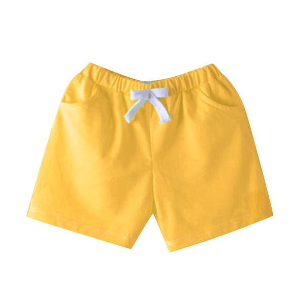 Binhe Children's Candy Colored Colored Cotton Shorts Sports Pants ...
