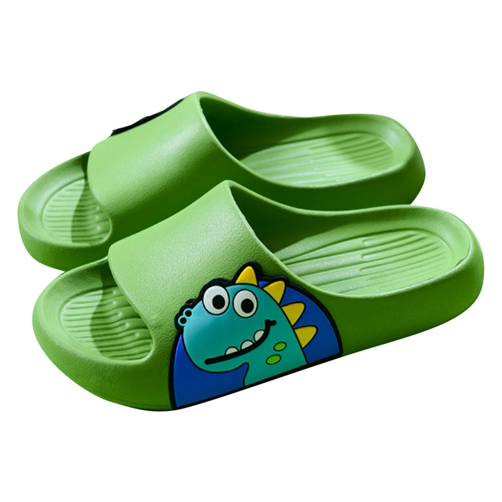 Binhe Dinosaur Children Slippers Cute Cartoon Beach Slippers for Kids Non Slip Boys Girls Summer ...
