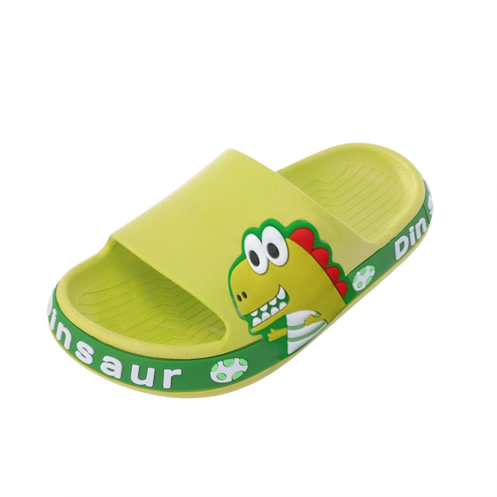 Binhe Dinosaur Children Slippers Cute Cartoon Beach Slippers for Kids ...