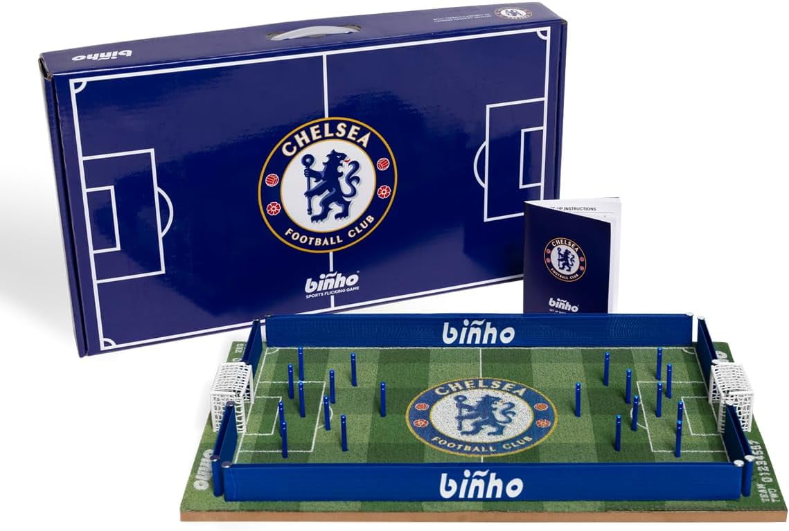Binho Board Classic Board Game Chelsea Edition - 2-Player Fast-Paced ...