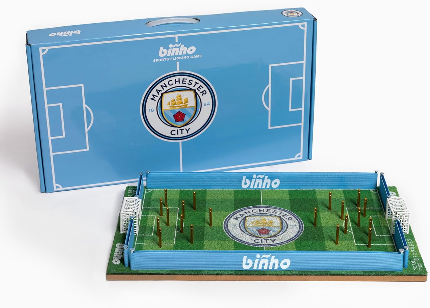 Binho Board Classic Board Game Manchester City - 2-Player Fast-Paced ...