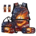 Binienty Baseball Patriotic Backpack Set For Boys Primary School ...