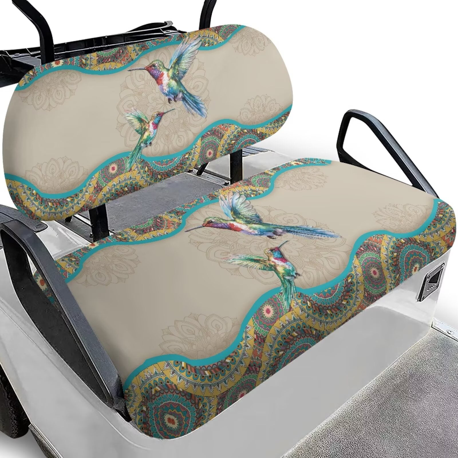 Binienty Boho Hummingbird Club Car Golf Cart Seat Cover Front Only Soft ...
