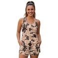 Binienty Duck Silhouette Camouflage Pattern Women's Tankini Shorts Set ...