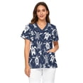 Binienty Healthcare Workwear for Women, Breathable V Neck Nursing Top ...