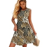 Binienty Layered Sleeveless Mini Sundress for Vacation Daily Wear ...