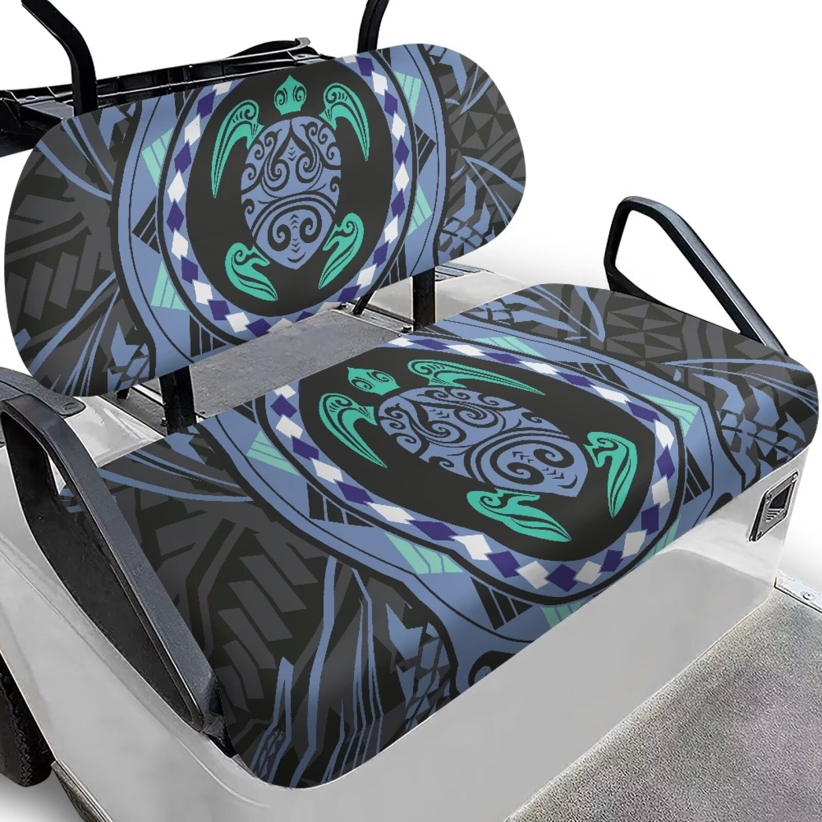 Binienty Polynesia Sea Turtle Ezgo Txt Golf Cart Seat Cover Anti-Slip ...