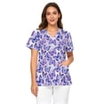 Binienty Scrub Tops with Pockets for Women, Soft Stretch, Easy Care V ...