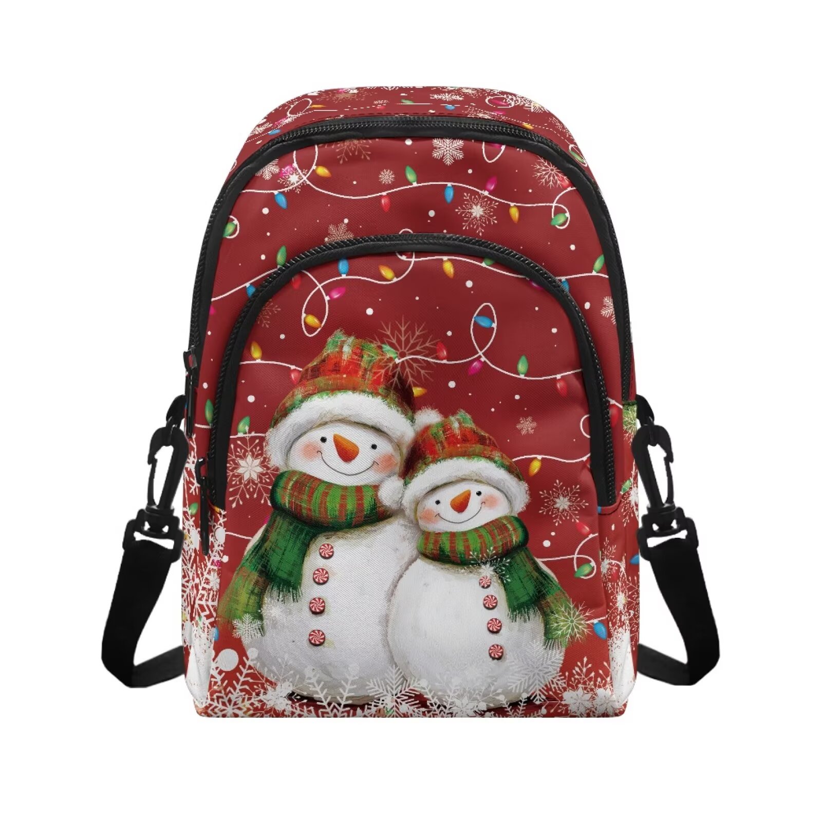 Binienty Small Shoulder Bags For Women Cute Christmas Snowman Crossbody ...