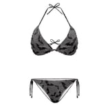 Binienty Swimwear, Bat Light 2 Piece Bikini Sets, Drawstring Quick ...
