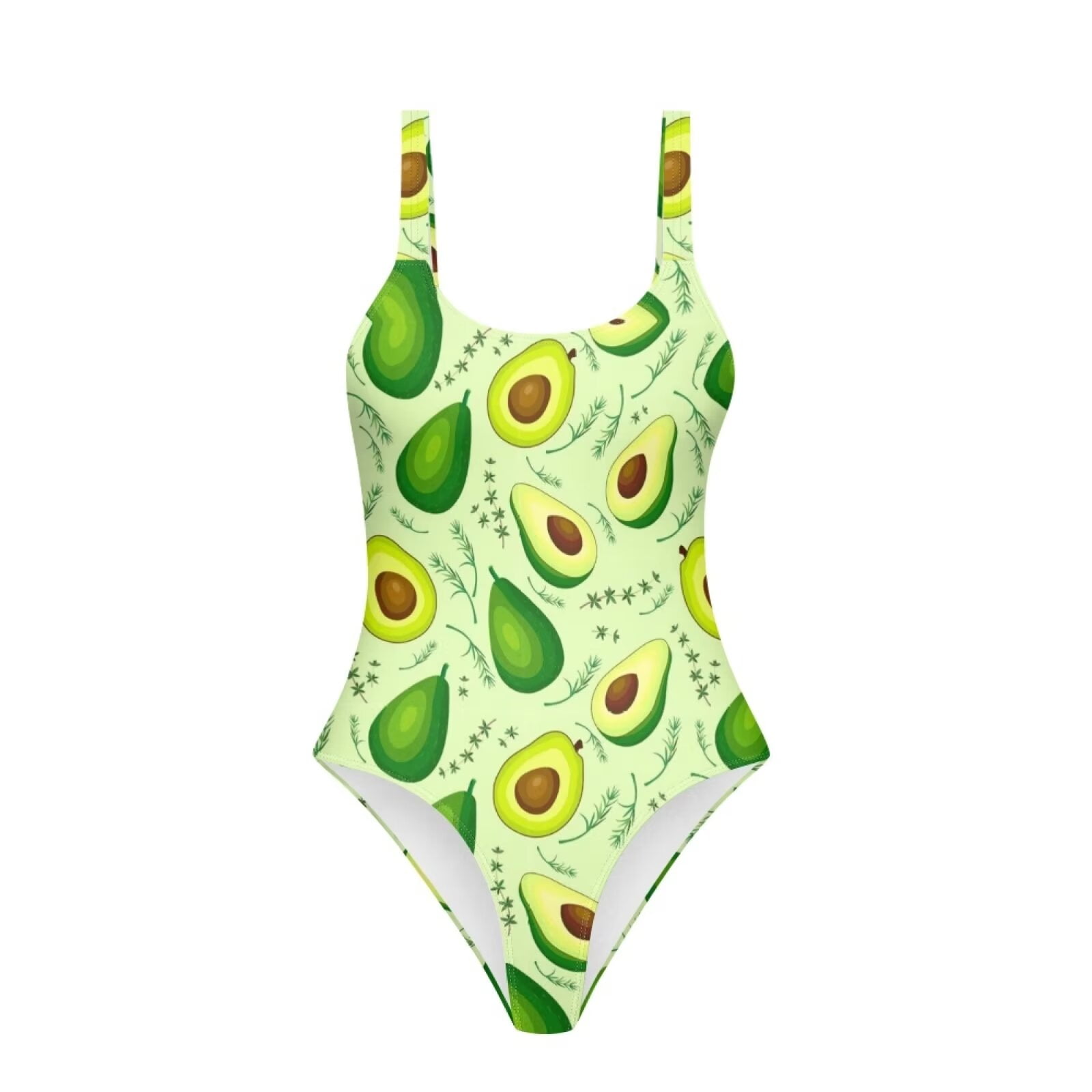 Binienty Swimwear For Women Tankini Sets Avocado One Piece Ladies