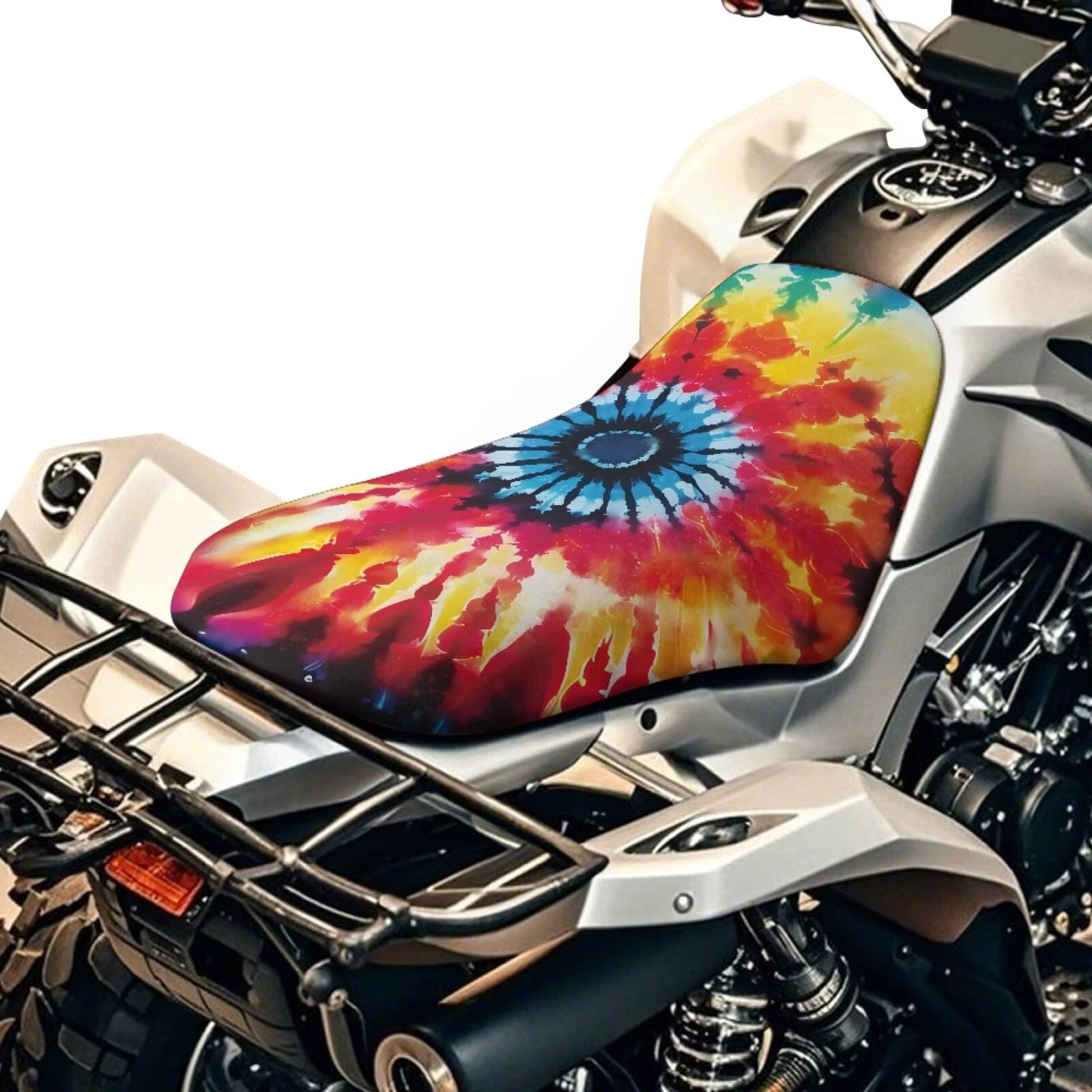 Binienty Tie Dye ATV Waterproof Seat Cover Accessories Non-Slip ...