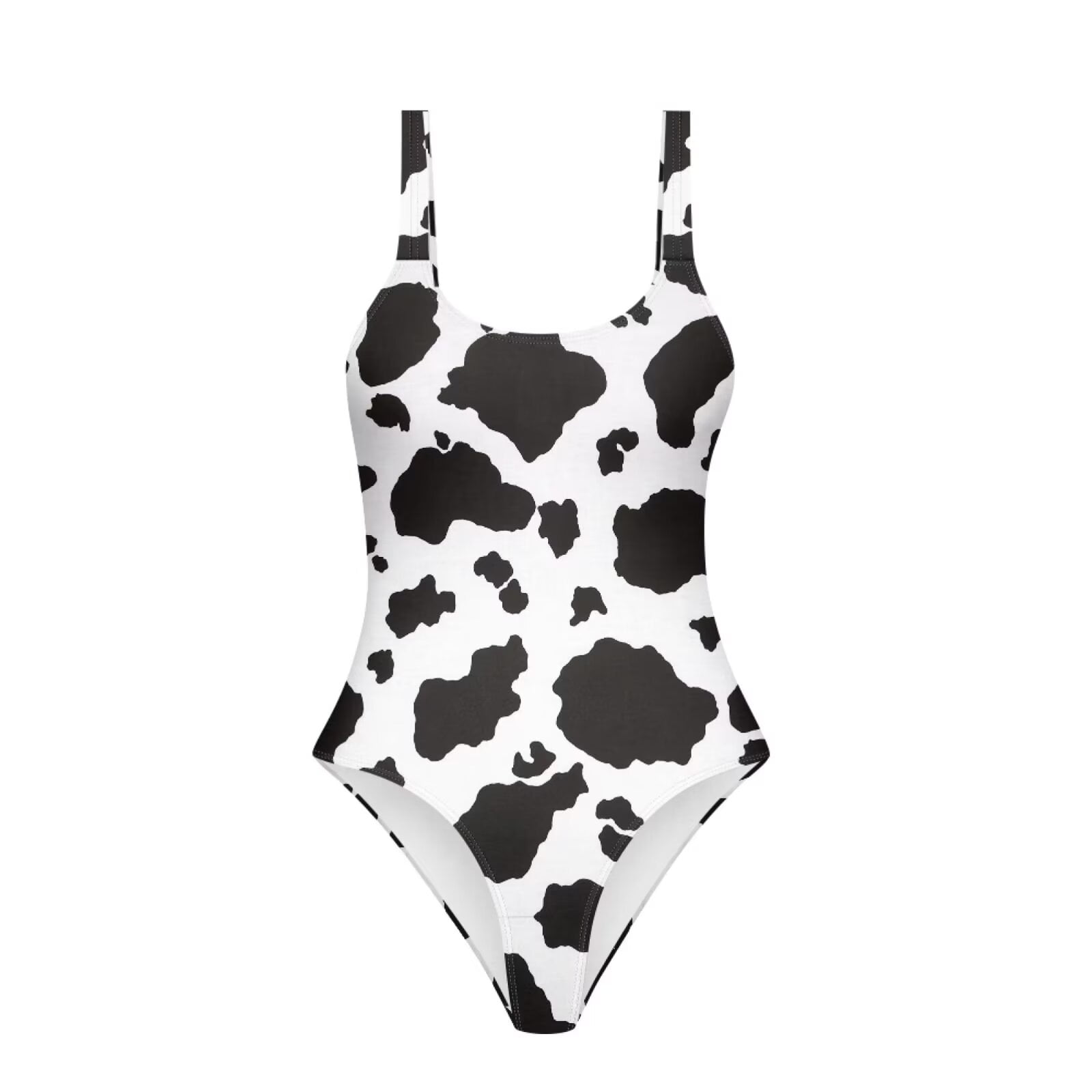 Binienty Women One Piece Bathing Suit Cow Print Womens Swimsuits One