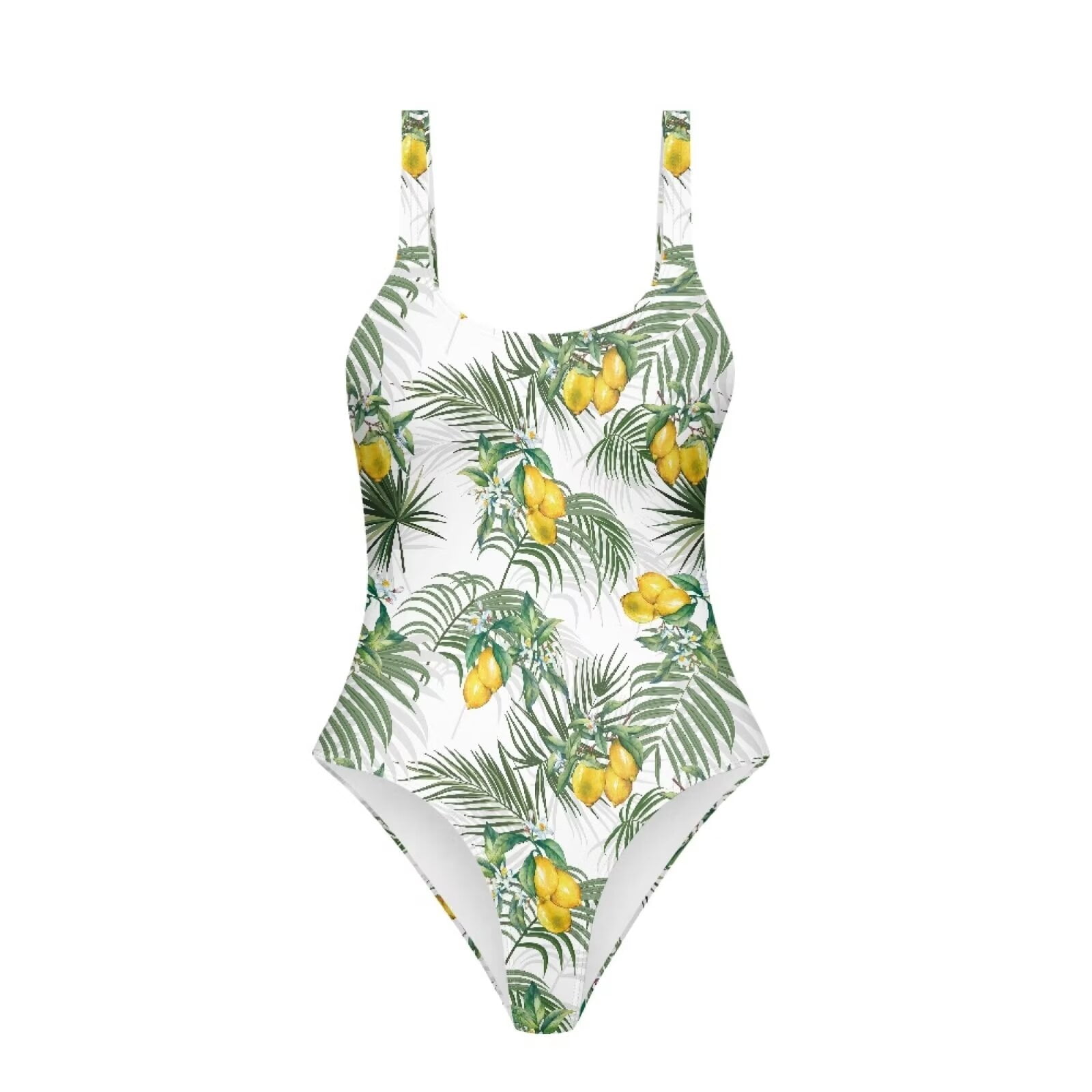 Binienty Women One Piece Swimsuit Lemon Swimwear For Women Quick Dry