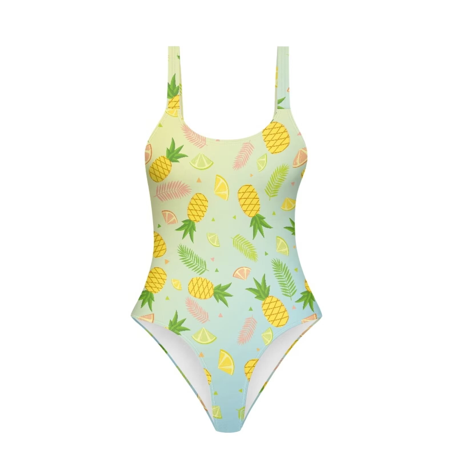 Binienty Womens Swimsuit One Piece Pineapple Swimwear For Women