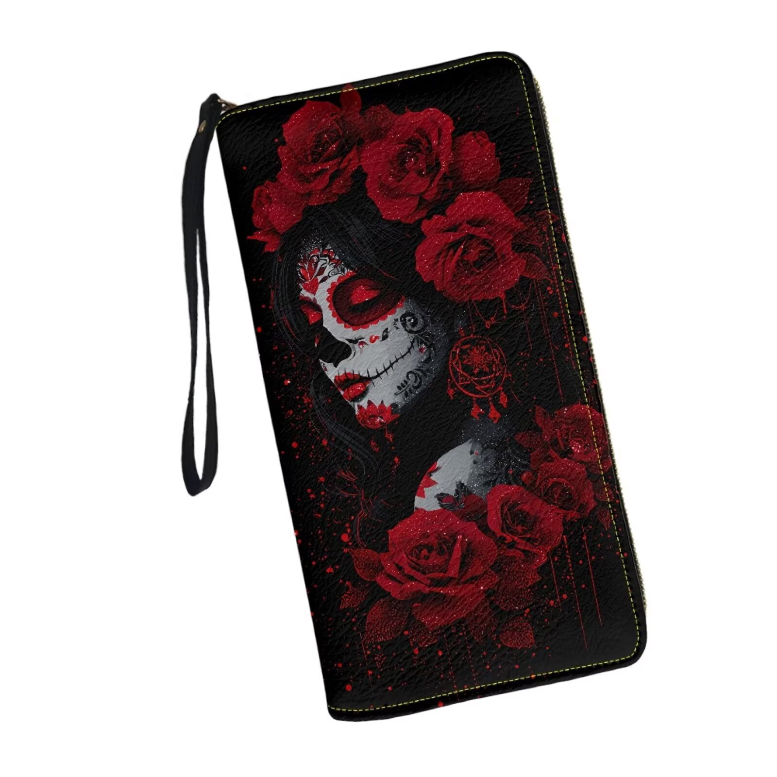 Binienty Wristlet Wallet for Women Large Capacity Leather Clutch Purse ...