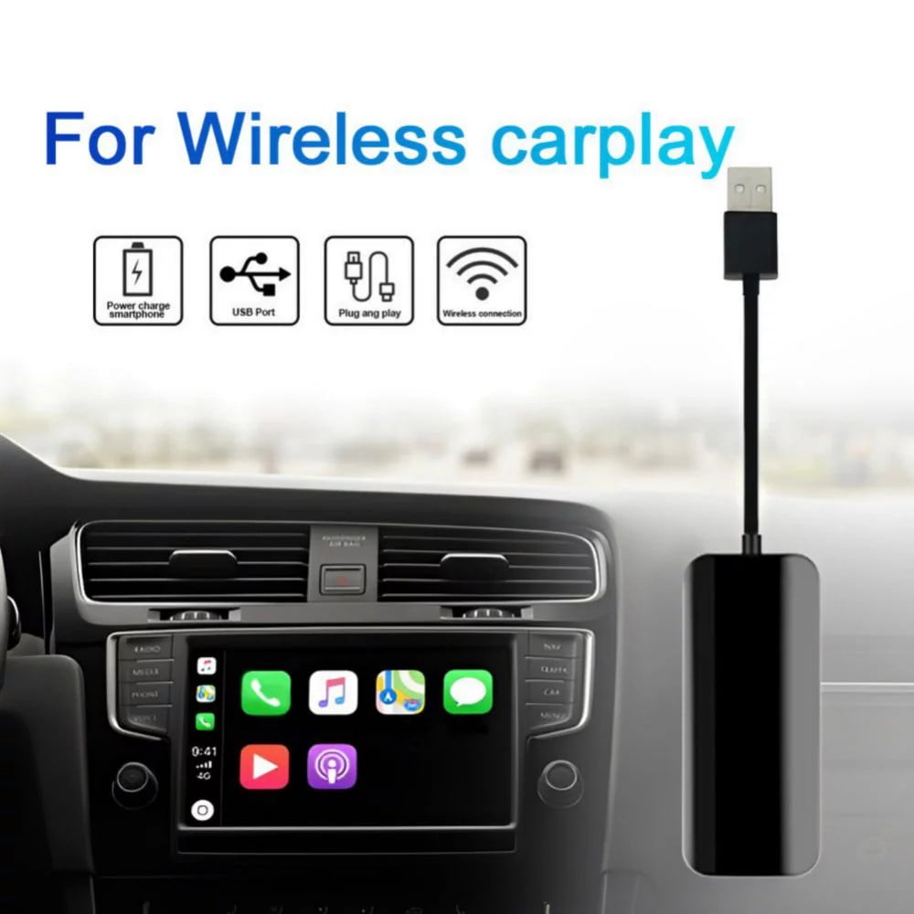 Binize Wireless CarPlay Adapter USB Dongle for Android Car Radio ...