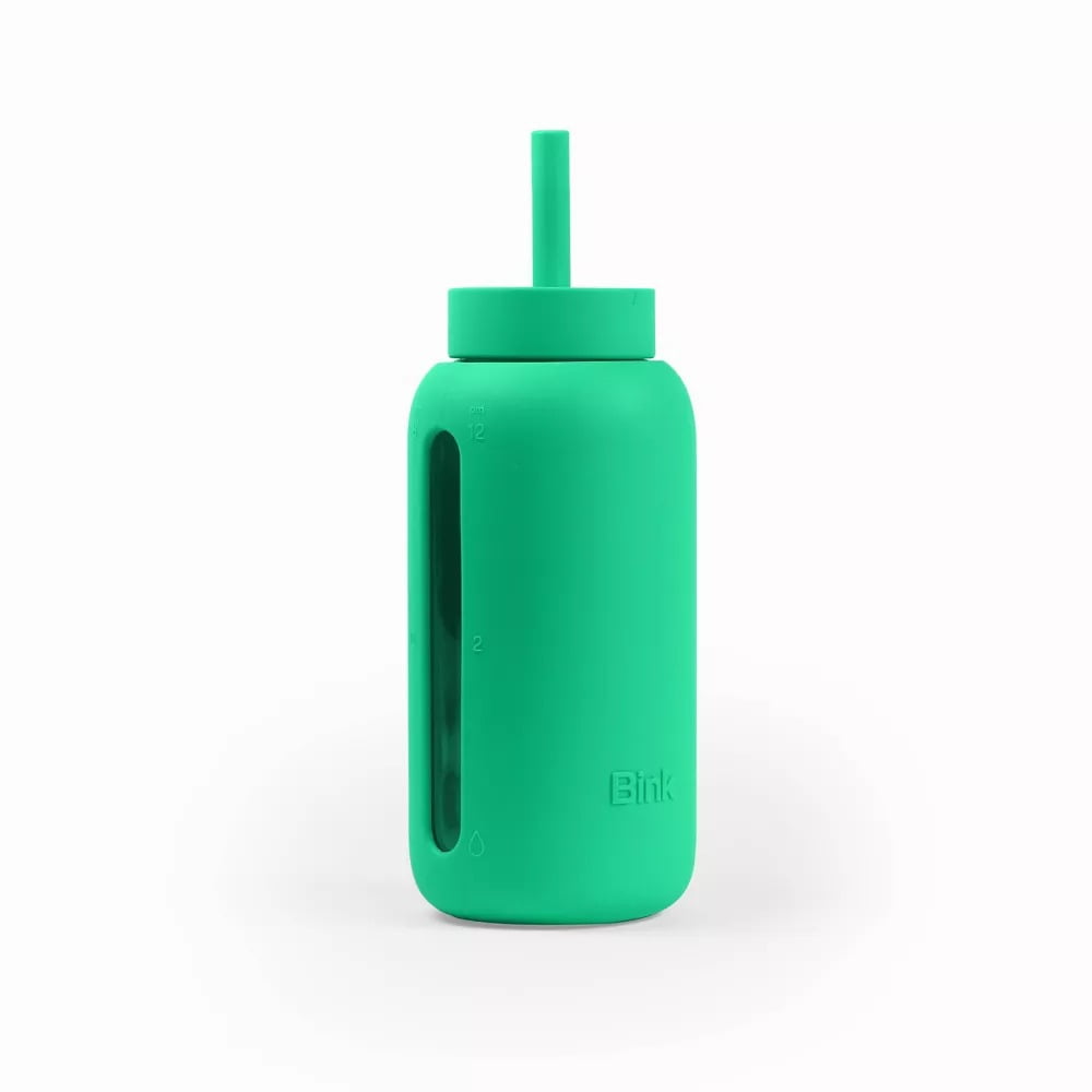 Bink 27oz Day Water Bottle Straw Cap-Emerald - Walmart.com