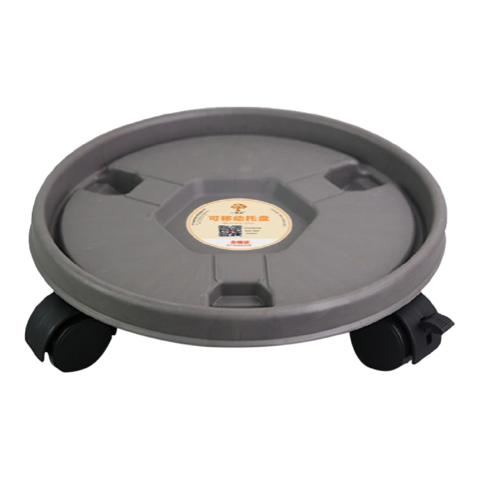 Binkne Flower Pot Shelf, Planter Caddies with Wheels Plastic Flower Pot ...