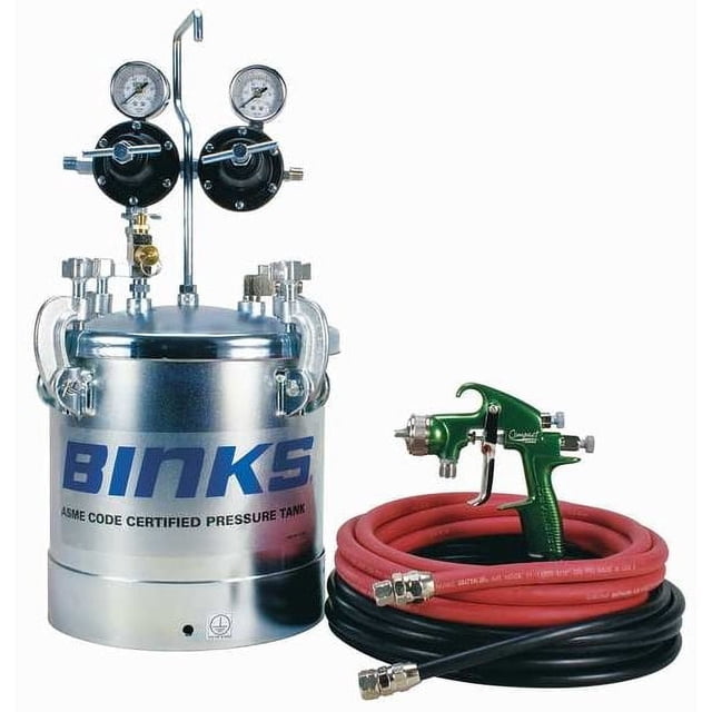 Binks 2.8 Gal Tank Outfit with Trans Tech Gun 98-3146 - Walmart ...