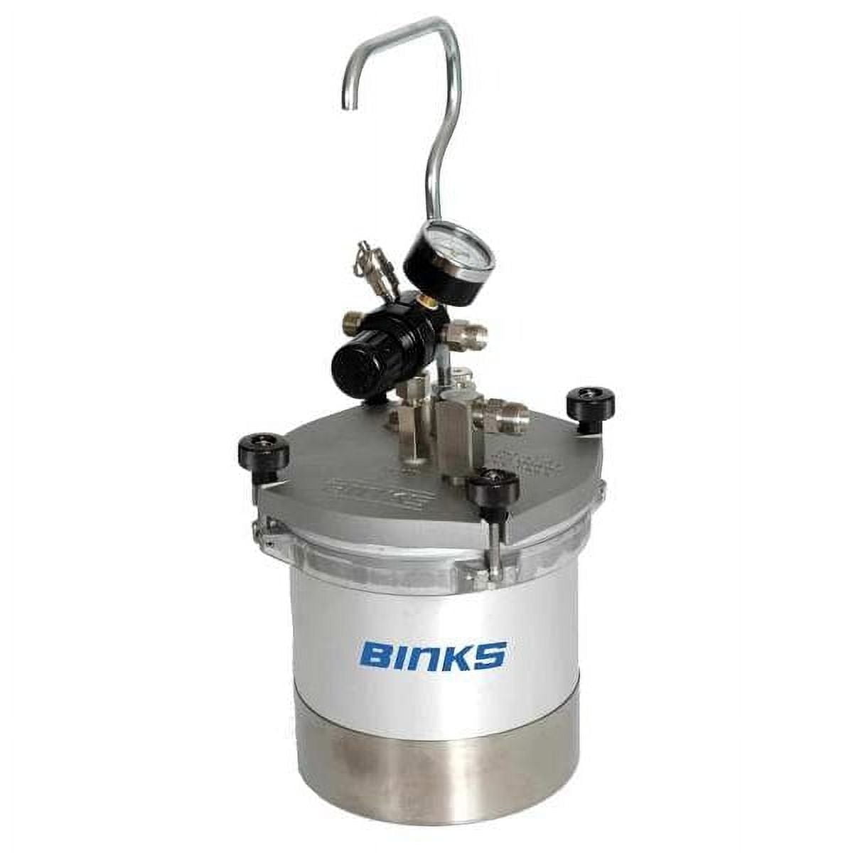 Binks Aluminum Pressure Cup,Clamp Type Lid 80-600 - Walmart.com