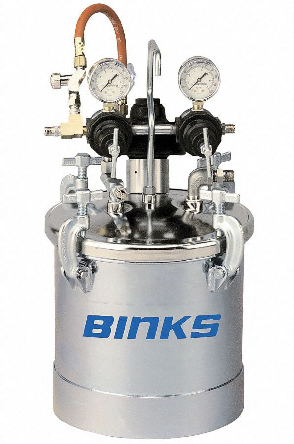 Binks Pressure Tank,2.8 Gal 83C-221 - Walmart.com